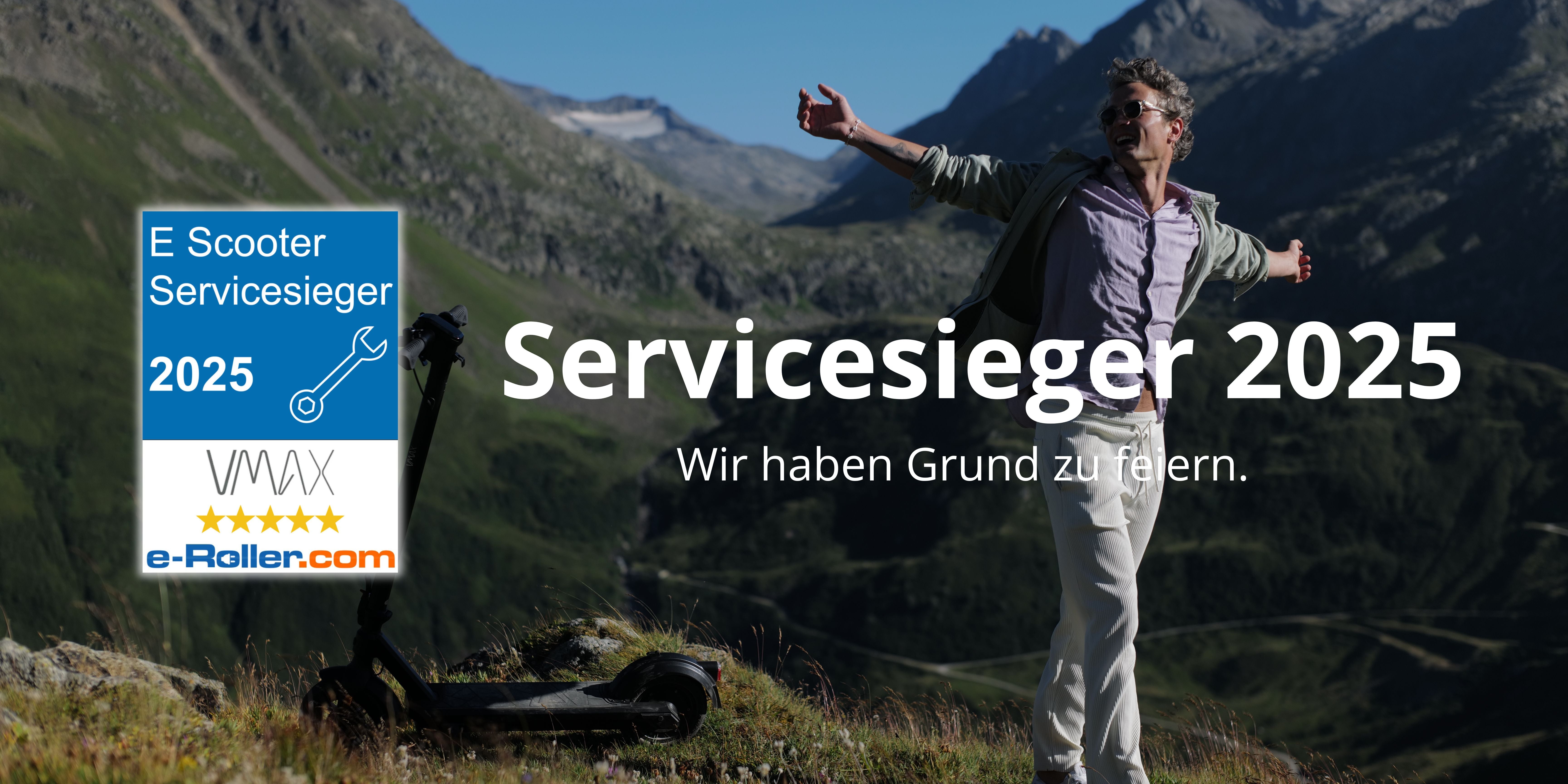 VMAX ist Servicesieger im Jahr 2025 - VMAX GERMANY